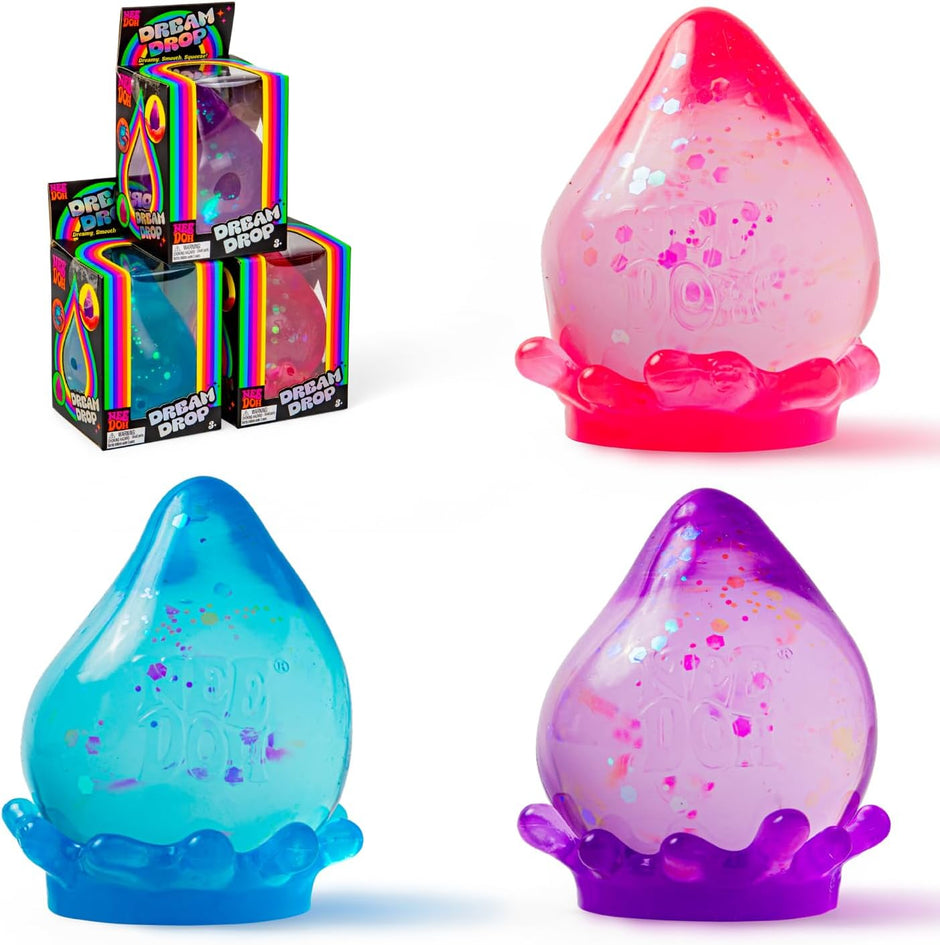 Schylling NeeDoh Nice Cube | Squishy Sensory Fidget & Stress Relief Toys